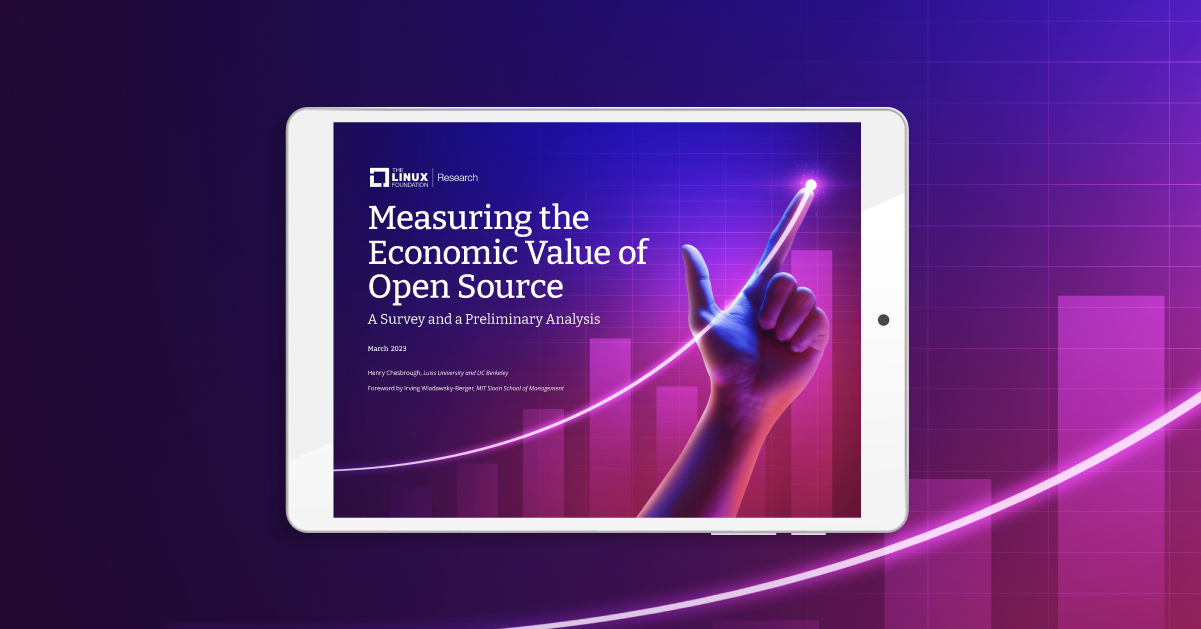 Linux Foundation Research Shows Economic Value of Open Source Software ...