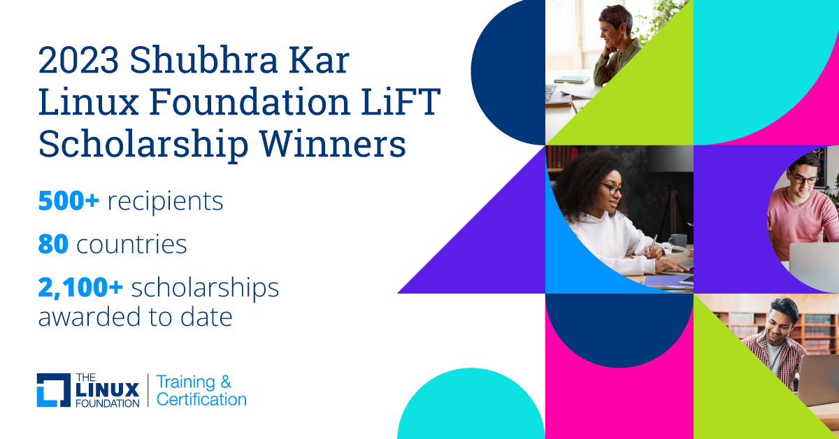 More than 500 Winners from 80 Countries Selected for the 2023 Shubhra Kar Linux Foundation ...