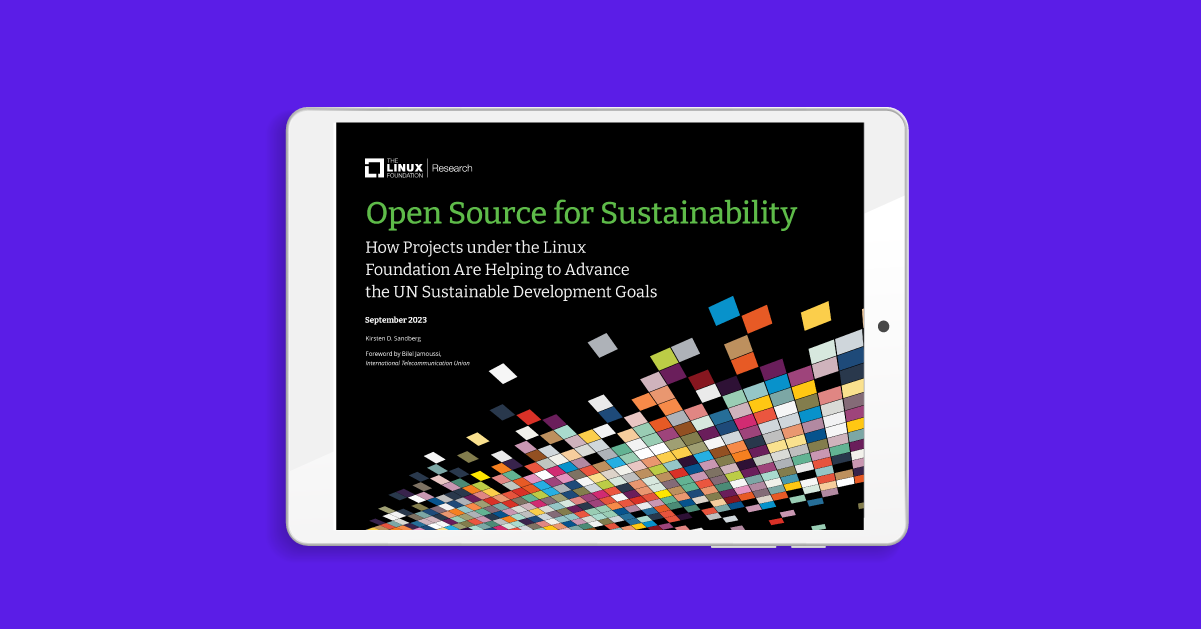 Linux Foundation Research Highlights Open Source Impact on UN Sustainable Development Goals ...